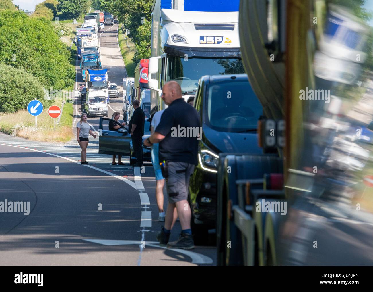 Mainsgill, A66 - A66 completely blocked both ways 5 miles west of ...