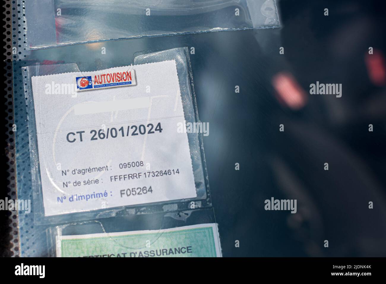 Mot certificate hi-res stock photography and images - Alamy