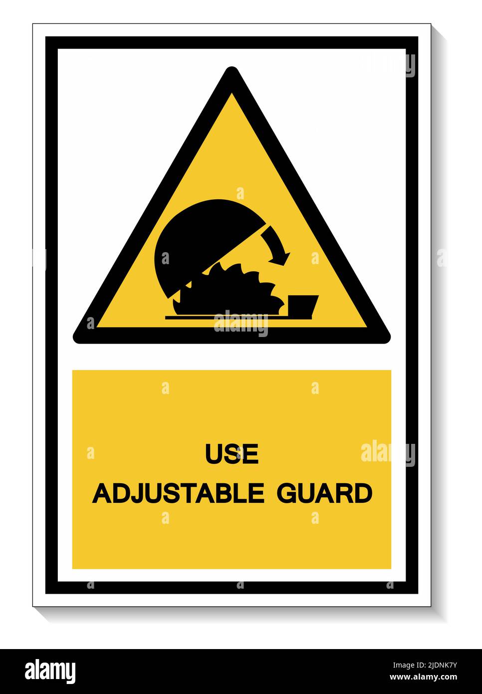 Symbol Use Adjustable Guard Isolate On White Background,Vector ...