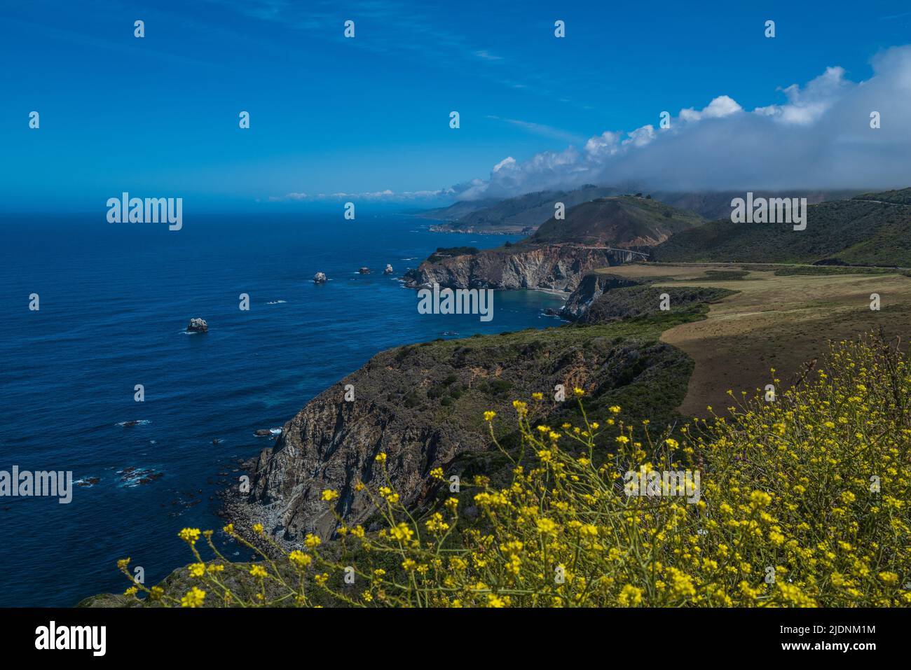 Highway 1 big sur california hi-res stock photography and images - Alamy