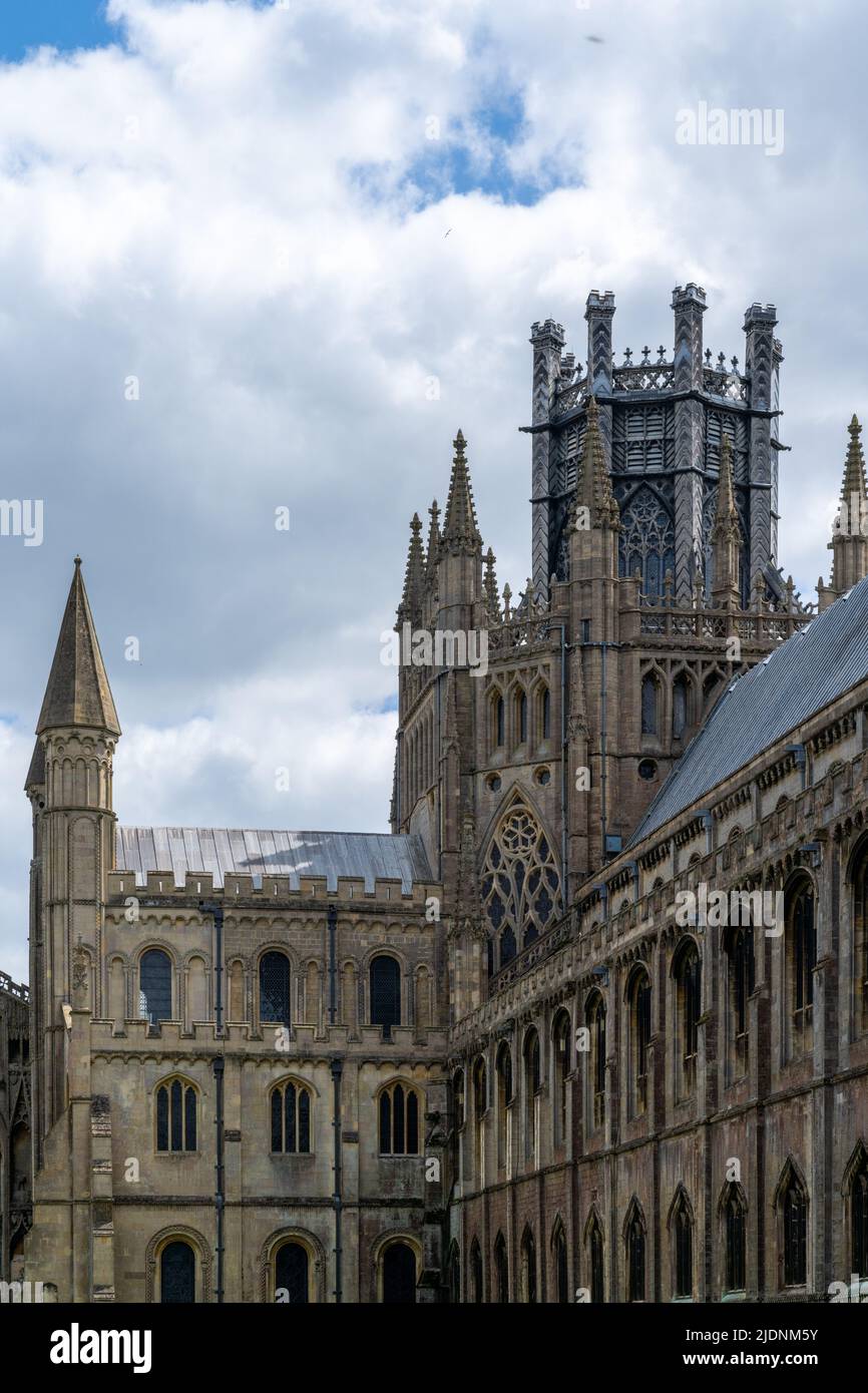 Ely, United Kingdom - 12 June, 2022: architectural detail of the ...