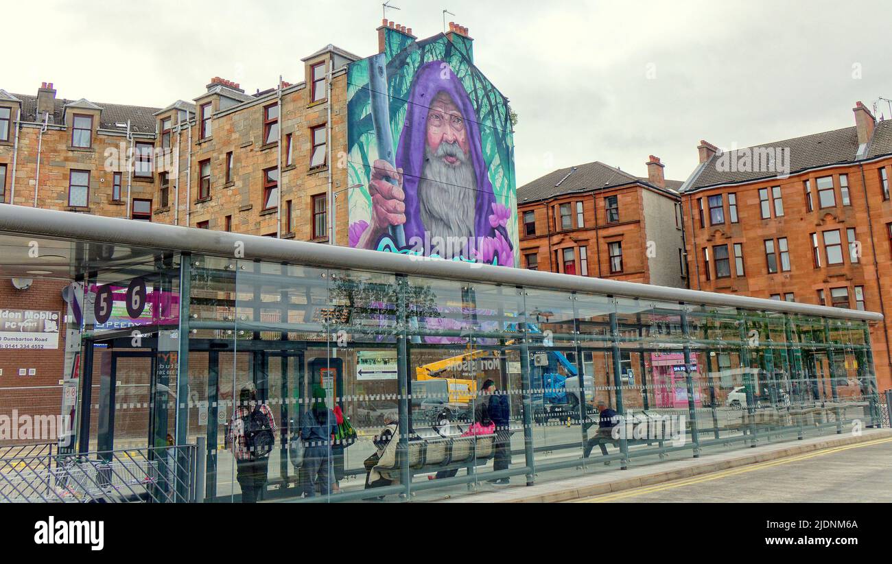 Merlin wizard painting hi-res stock photography and images - Alamy