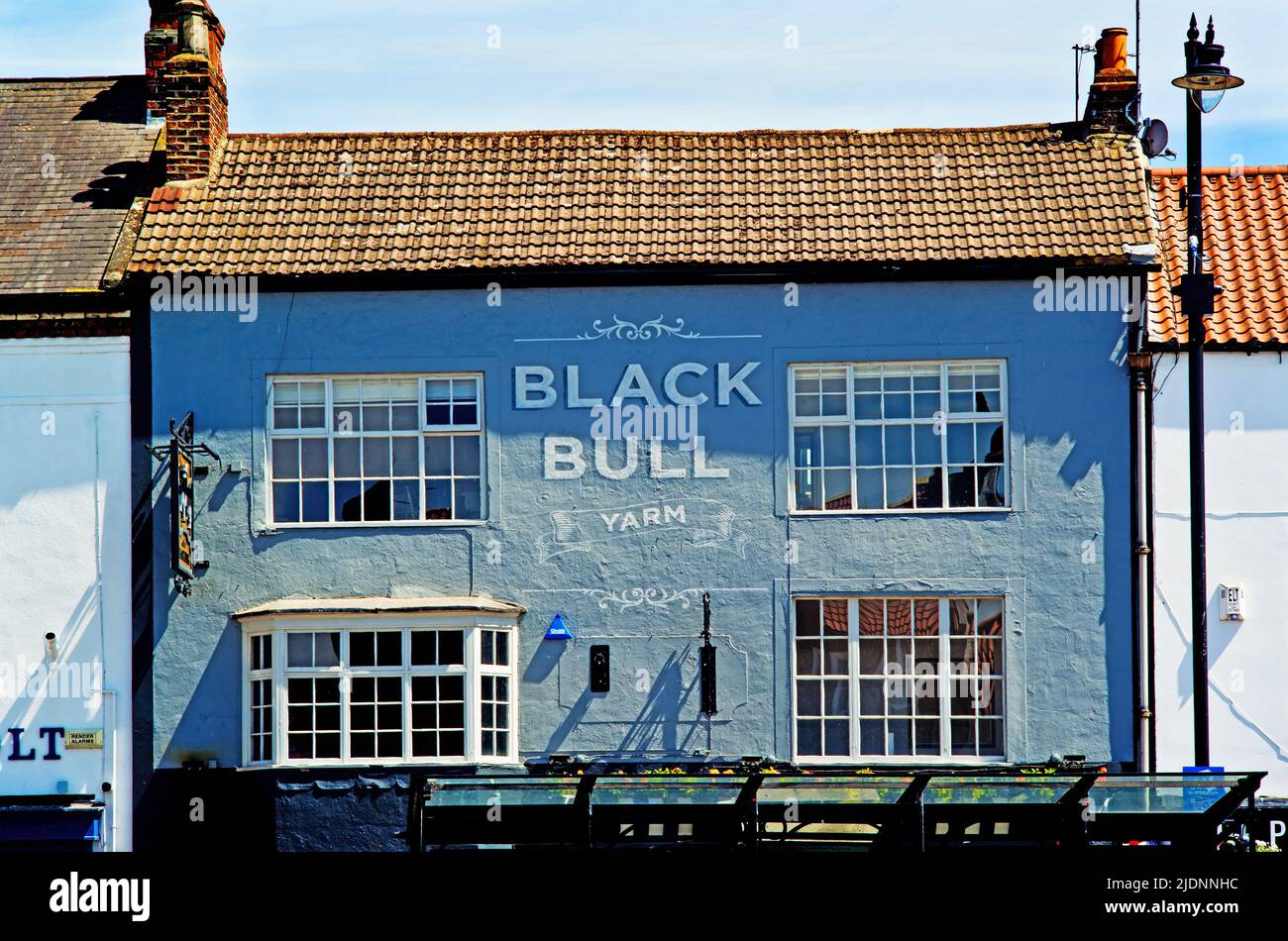 The Black Bull Pub, Yarm on Tees, North East England Stock Photo - Alamy