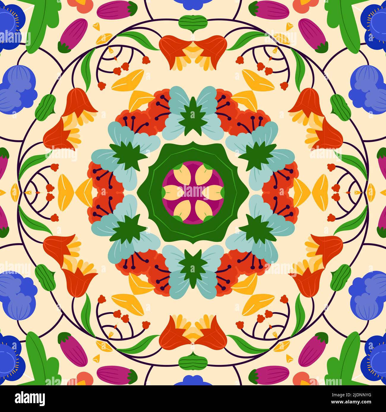 Abstract Computer generated Fractal design. A fractal is a never-ending ...