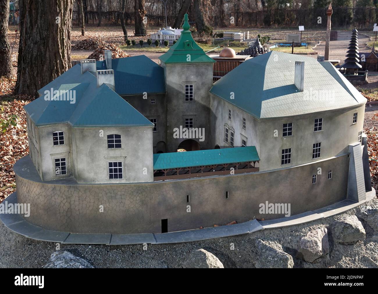 Kyiv, Ukraine November 11, 2021: Olesko castle Lviv region - museum of ...