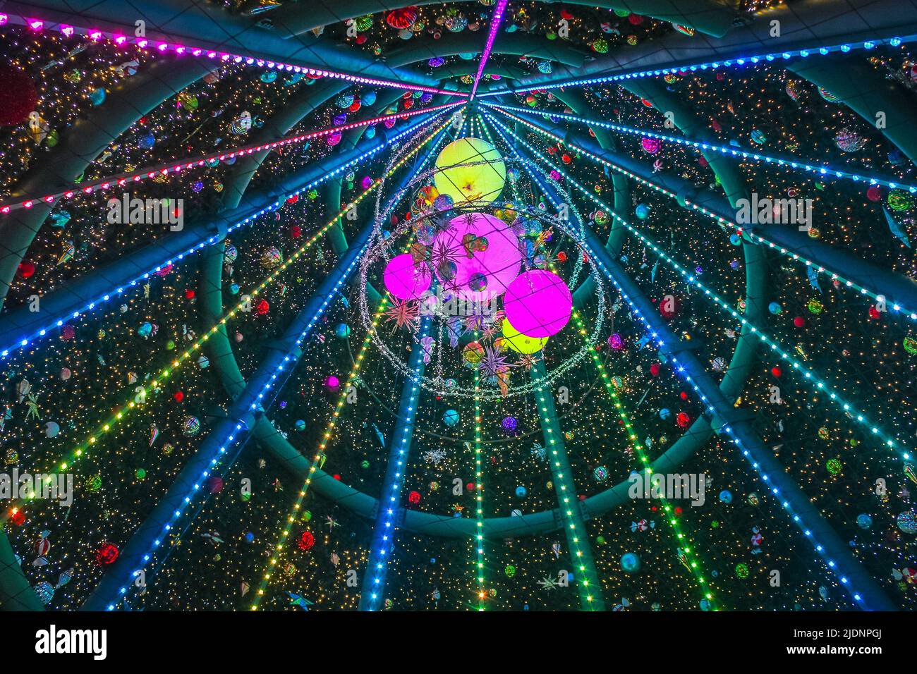 Christmas light low angle view Stock Photo - Alamy