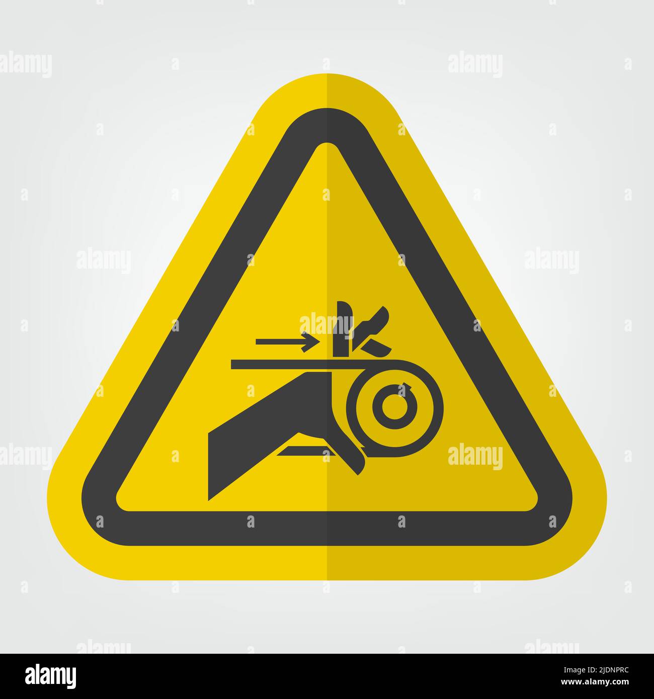 Hand Entanglement Belt Drive Symbol Sign Isolate On White Background ...