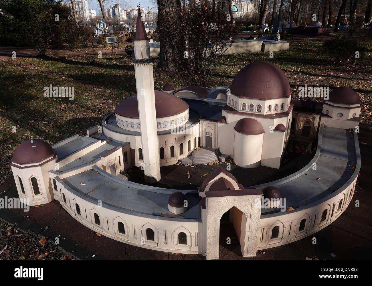 Kyiv, Ukraine November 11, 2021: Museum of Miniatures - a large and ...