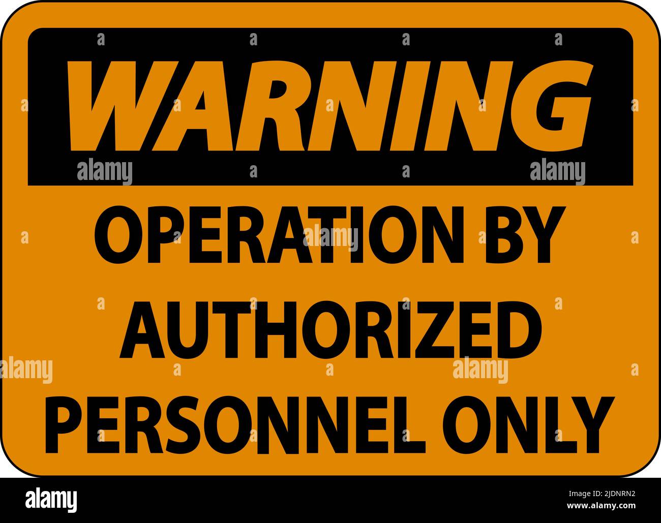 Bank security warning sign Stock Vector Images - Alamy