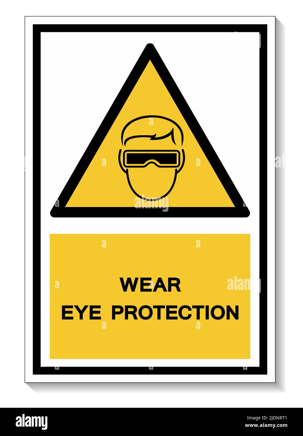 Symbol wear goggles Sign Isolate On White Background,Vector ...