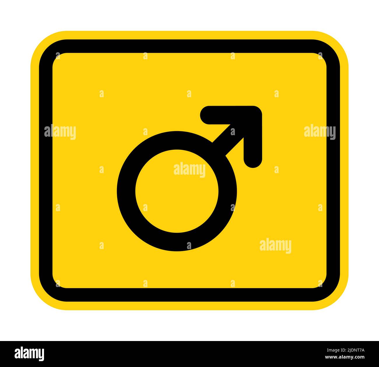 No Male Symbol Sign Isolate On White Background,Vector Illustration ...