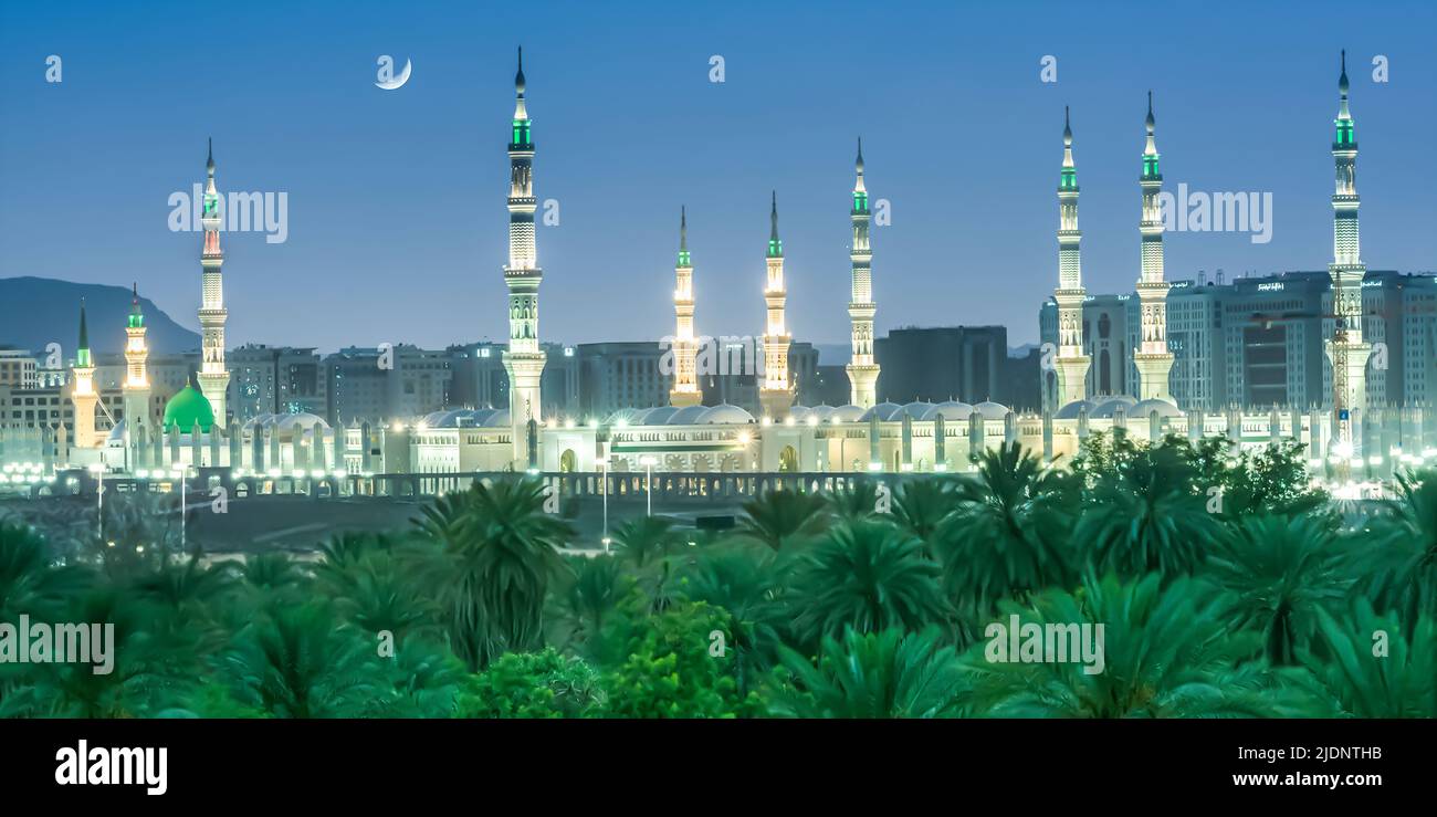 Al-Masjid an-Nabawi, Al-Madinah Al-Munawwarah, Kingdom of Saudi Arabia ...