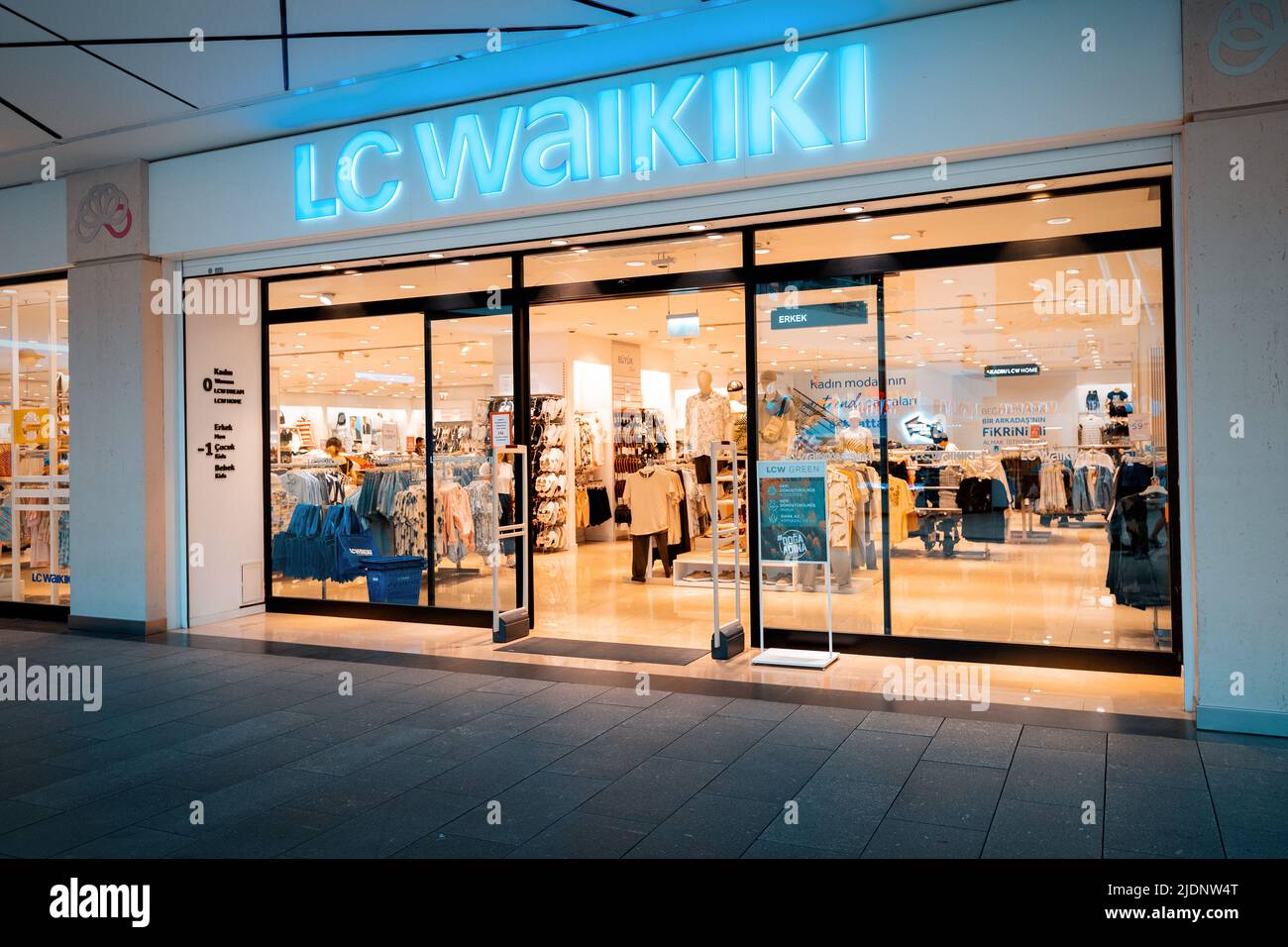 26 May 2022, Antalya, Turkey: LC Waikiki fashion and clothing store in ...