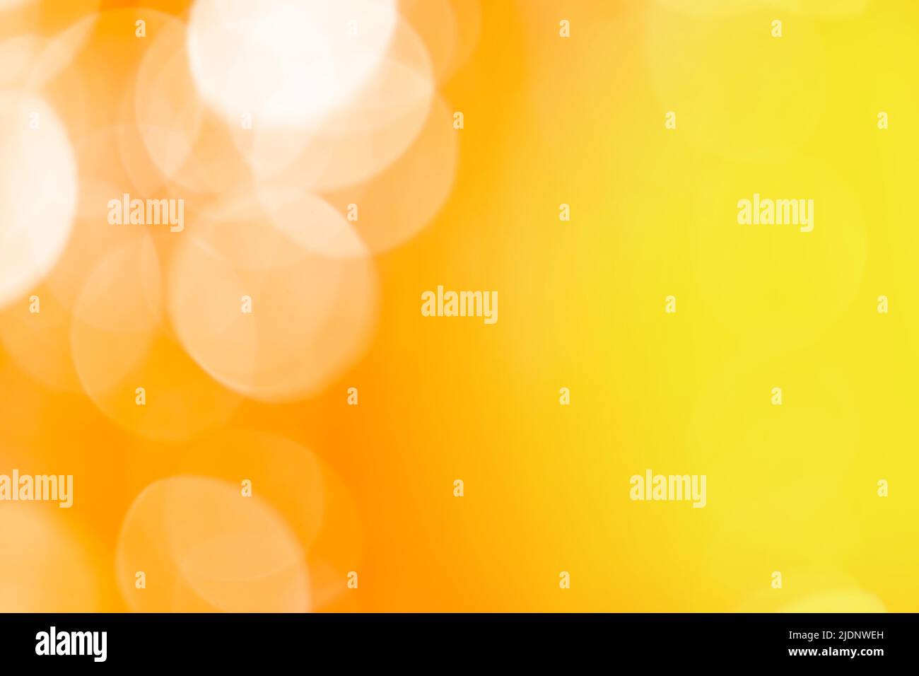Blurry yellow orange color bokeh backdrop. Orange and yellow bokeh ...