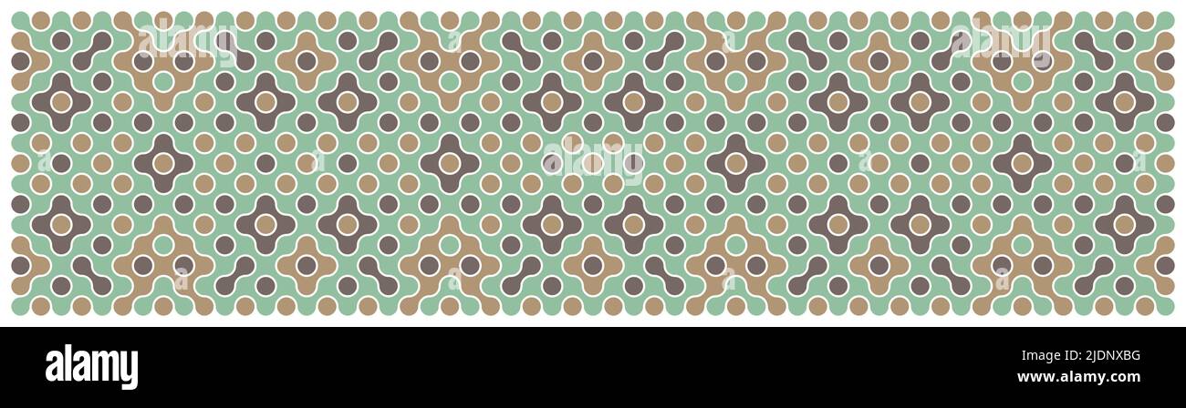 Random color rounded truchet tiling illustration Stock Vector Image ...