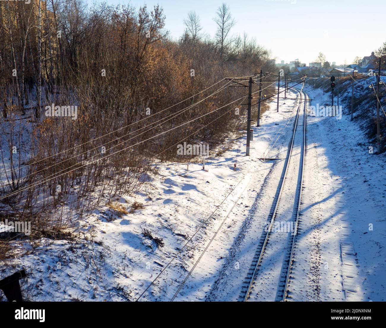 Railroad rail fencing hi-res stock photography and images - Alamy