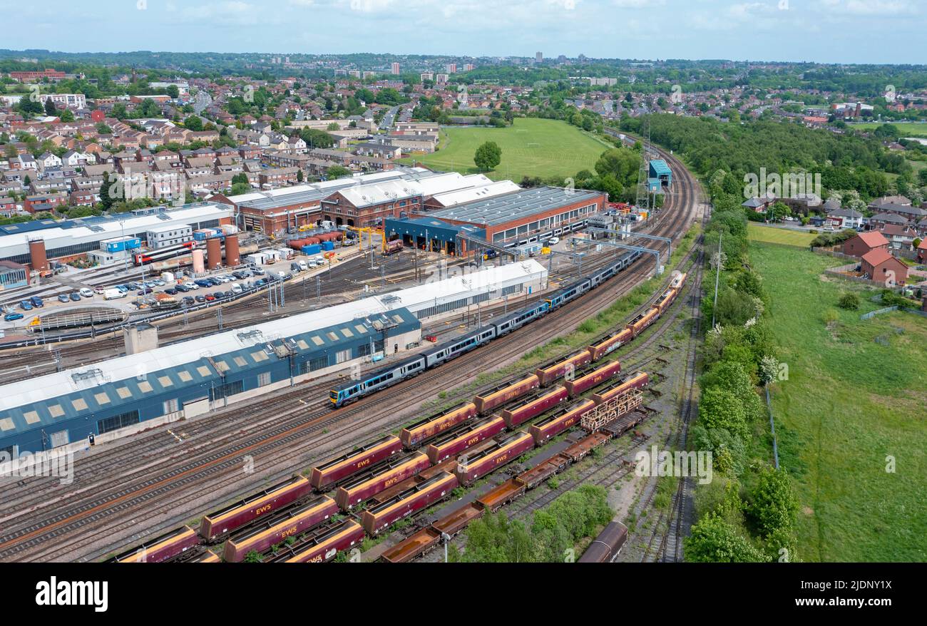 Manchester leeds trans pennine railway hi-res stock photography and ...