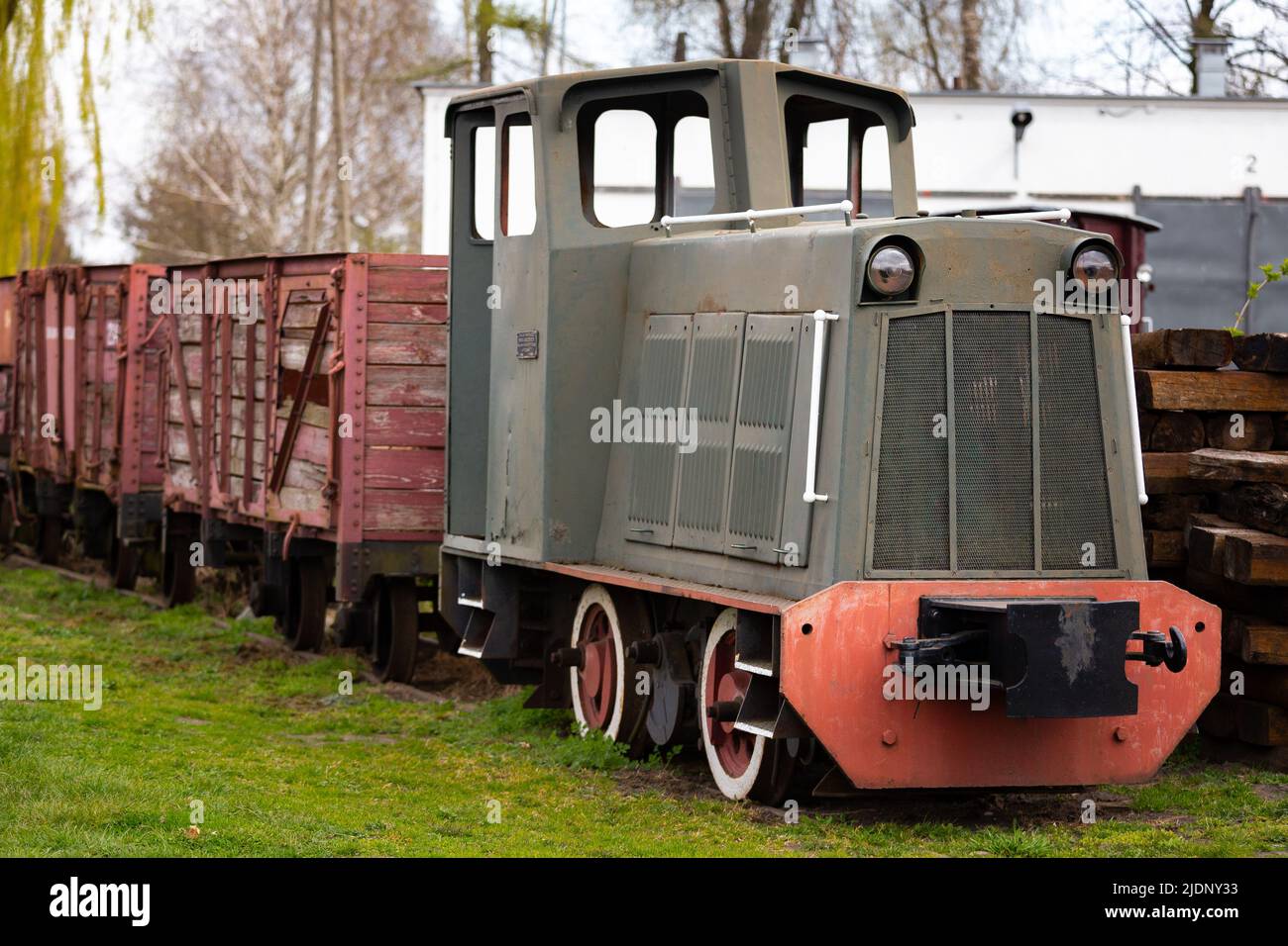 Abandoned narrow gauge railroad track hi-res stock photography and ...