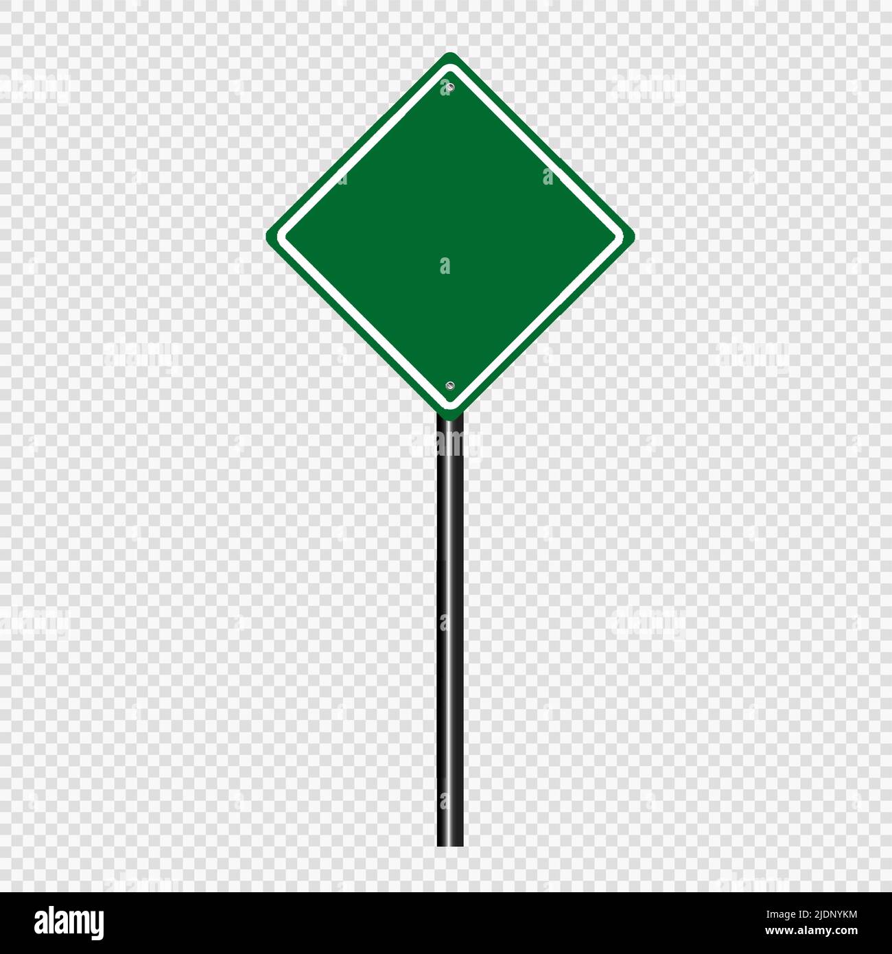 Green road signs Stock Vector Images - Alamy