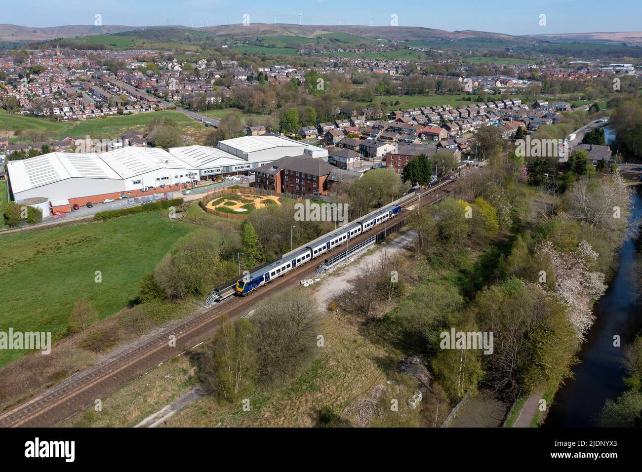 Class 195 train unit hi-res stock photography and images - Alamy