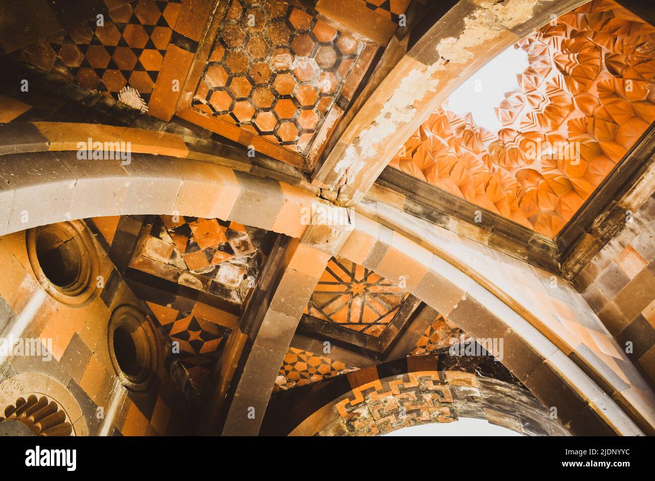 ANI, TURKEY - april 22nd, 2022: Frescoes of the Church of St Gregory of ...