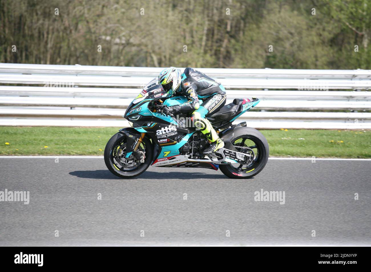 Ryan Vickers on board his BMW British Superbike Championship 2022 Stock ...