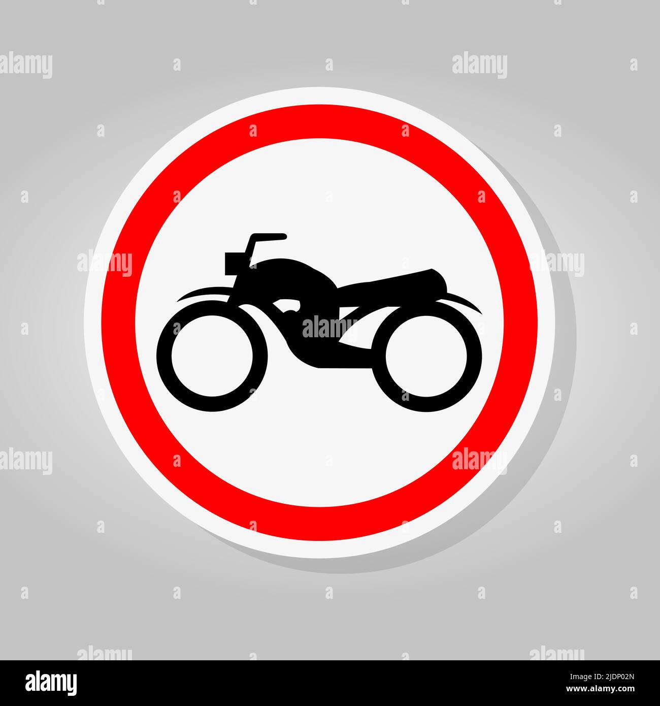 Traffic Road Sign Keep The Motorcycle Ride Sign Isolate On White ...