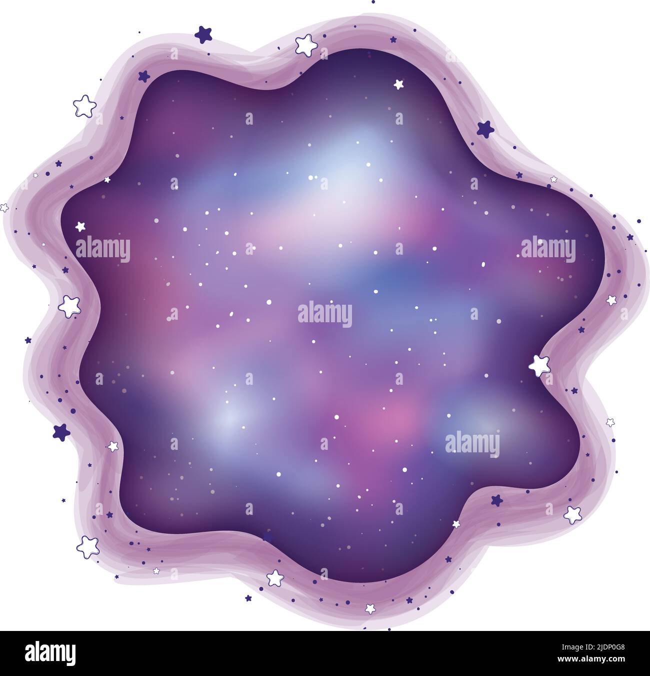 Isolated colored cosmic space view Vector Stock Vector Image & Art - Alamy