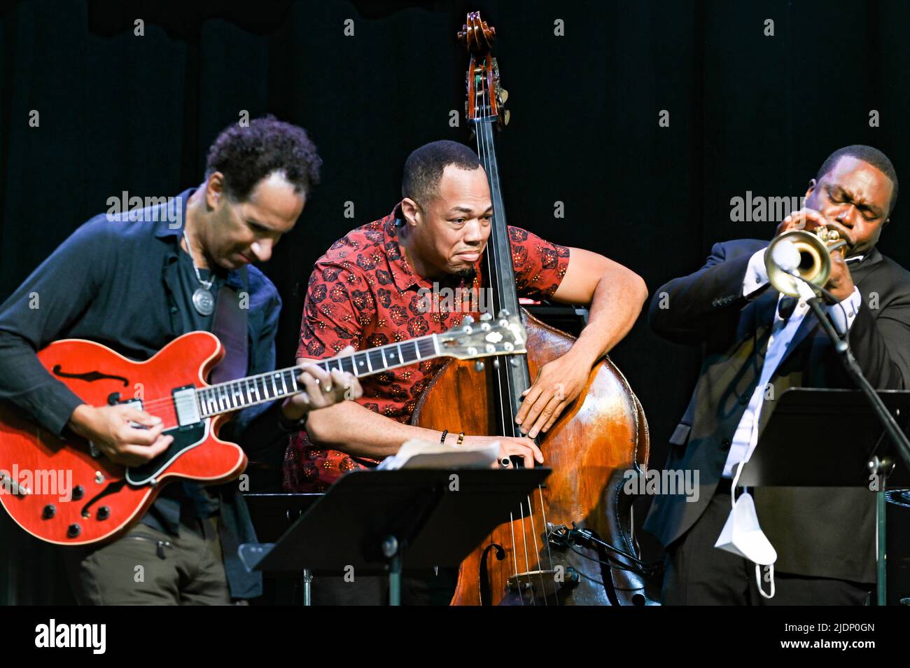 Rochester, New York, USA. 21st June, 2022. Trumpeter and composer Abate ...