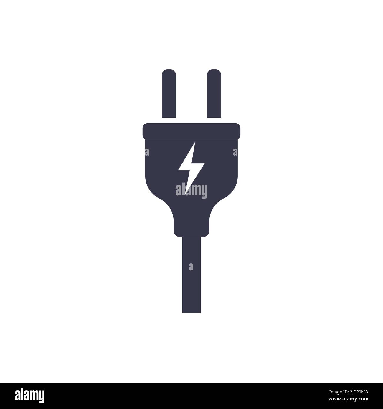 Electric plug power vector consumption ac symbol icon. Electric plug ...