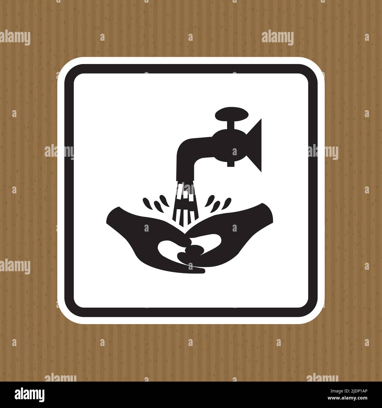Symbol Wash Your Hands Please Isolate On White Background,Vector ...