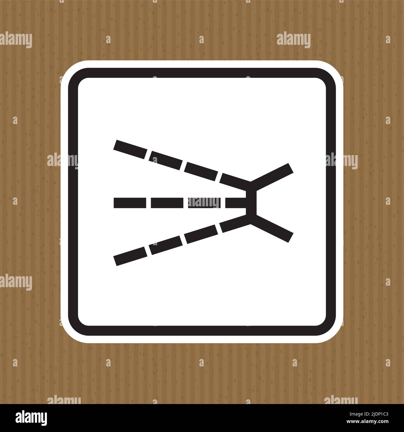 Splashing Hazard Symbol Sign Isolate On White Background,Vector ...