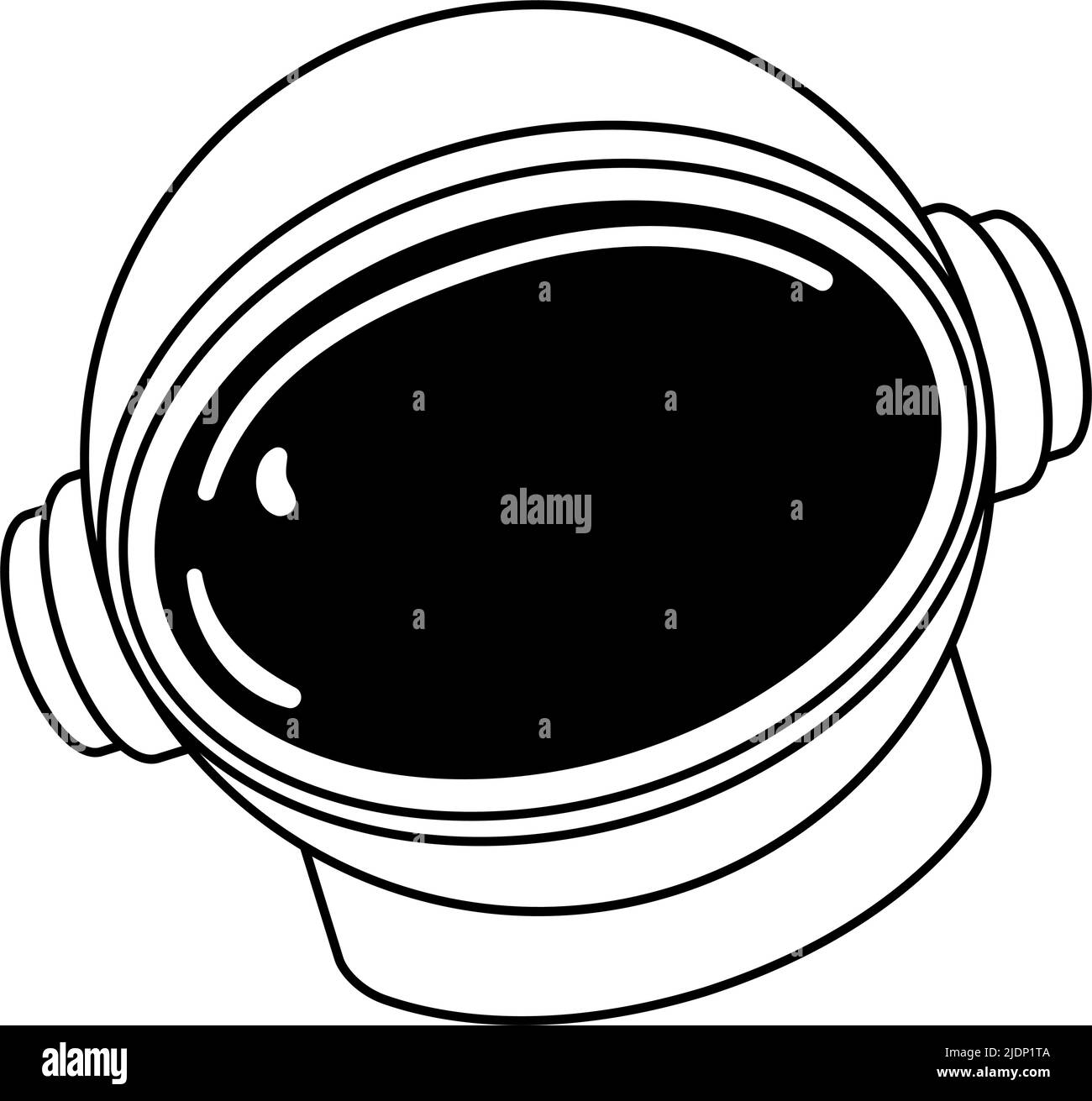 Isolated cute astronaut cartoon character Vector Stock Vector Image ...