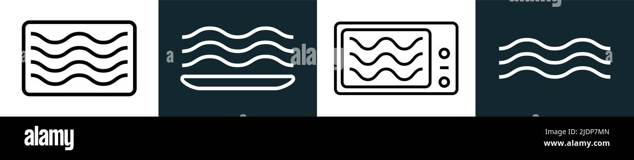 Microwave oven safe symbol vector container cooking isolated oven safe ...