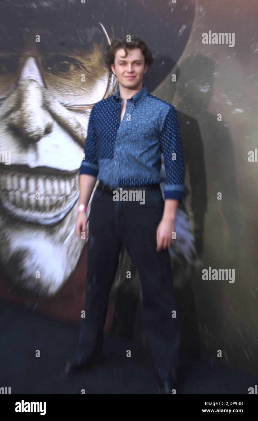 Hollywood, California, USA 21st June 2022 Actor Jacob Hopkins attends ...