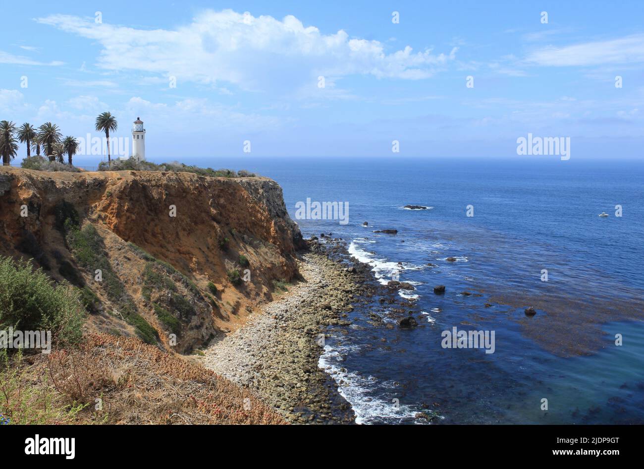 Point Vicente Lighthouse, Palos Verdes Peninsula, Los Angeles County, California Stock Photo - Alamy
