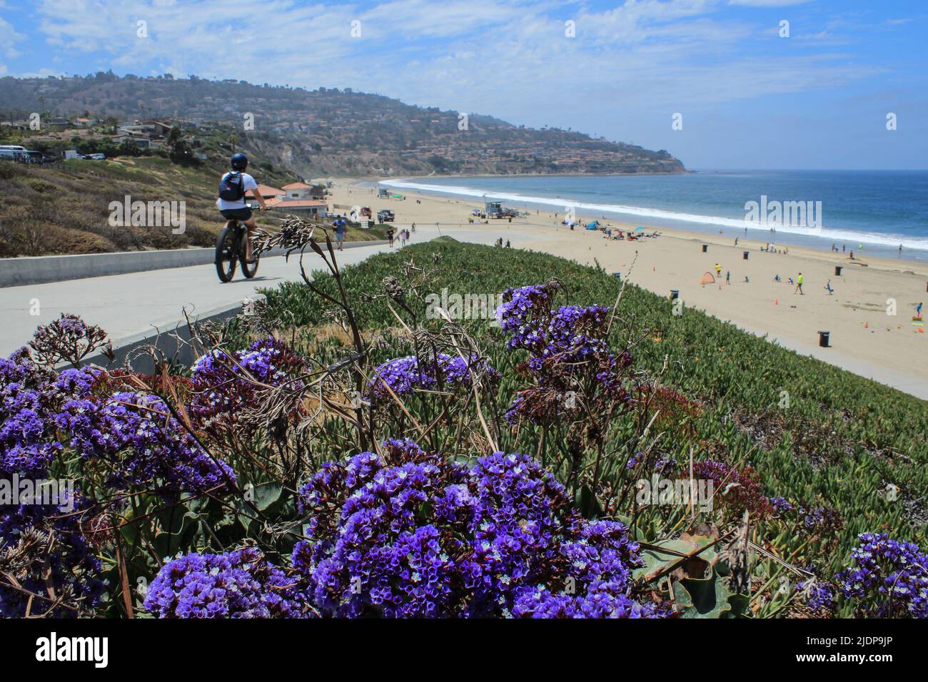 Ramp Leading Down to the Shoreline of Torrance Beach, Los Angeles ...