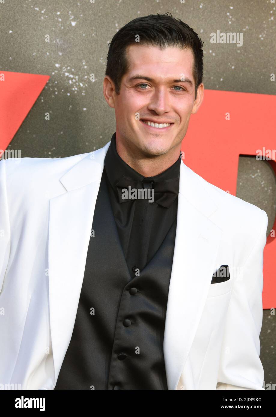 Hollywood, California, USA 21st June 2022 Actor Kellan Rhude attends Universal Pictures 'The ...