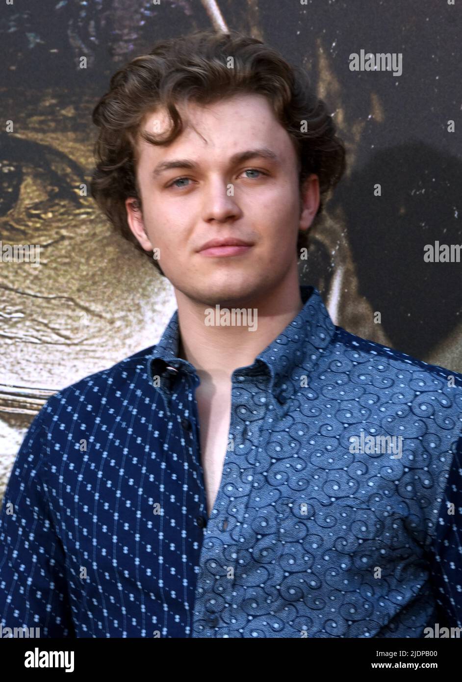 Hollywood, California, USA 21st June 2022 Actor Jacob Hopkins attends ...
