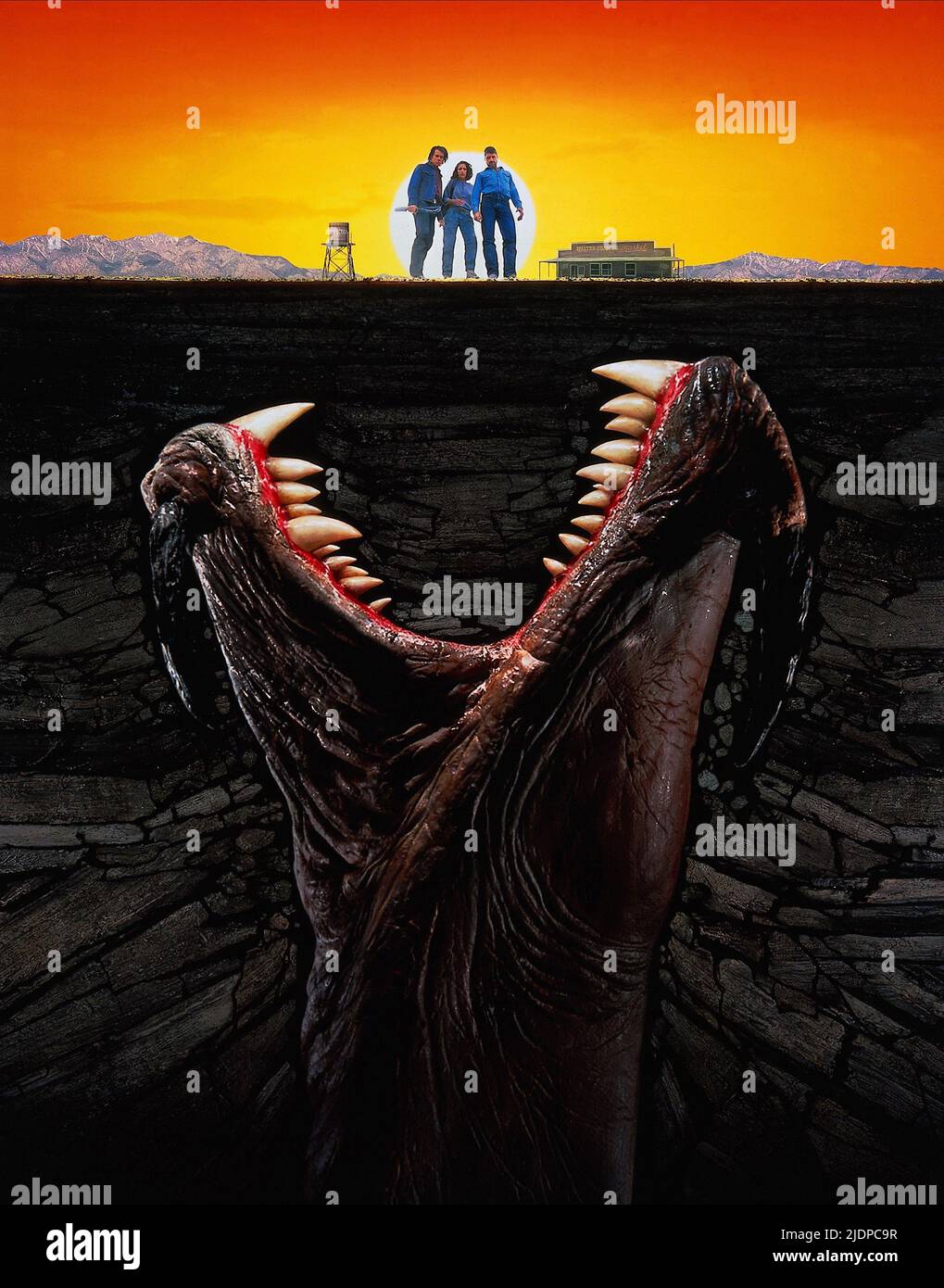 Finn carter tremors 1990 hi-res stock photography and images - Alamy