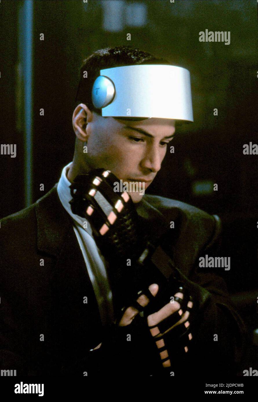 KEANU REEVES, JOHNNY MNEMONIC, 1995 Stock Photo - Alamy
