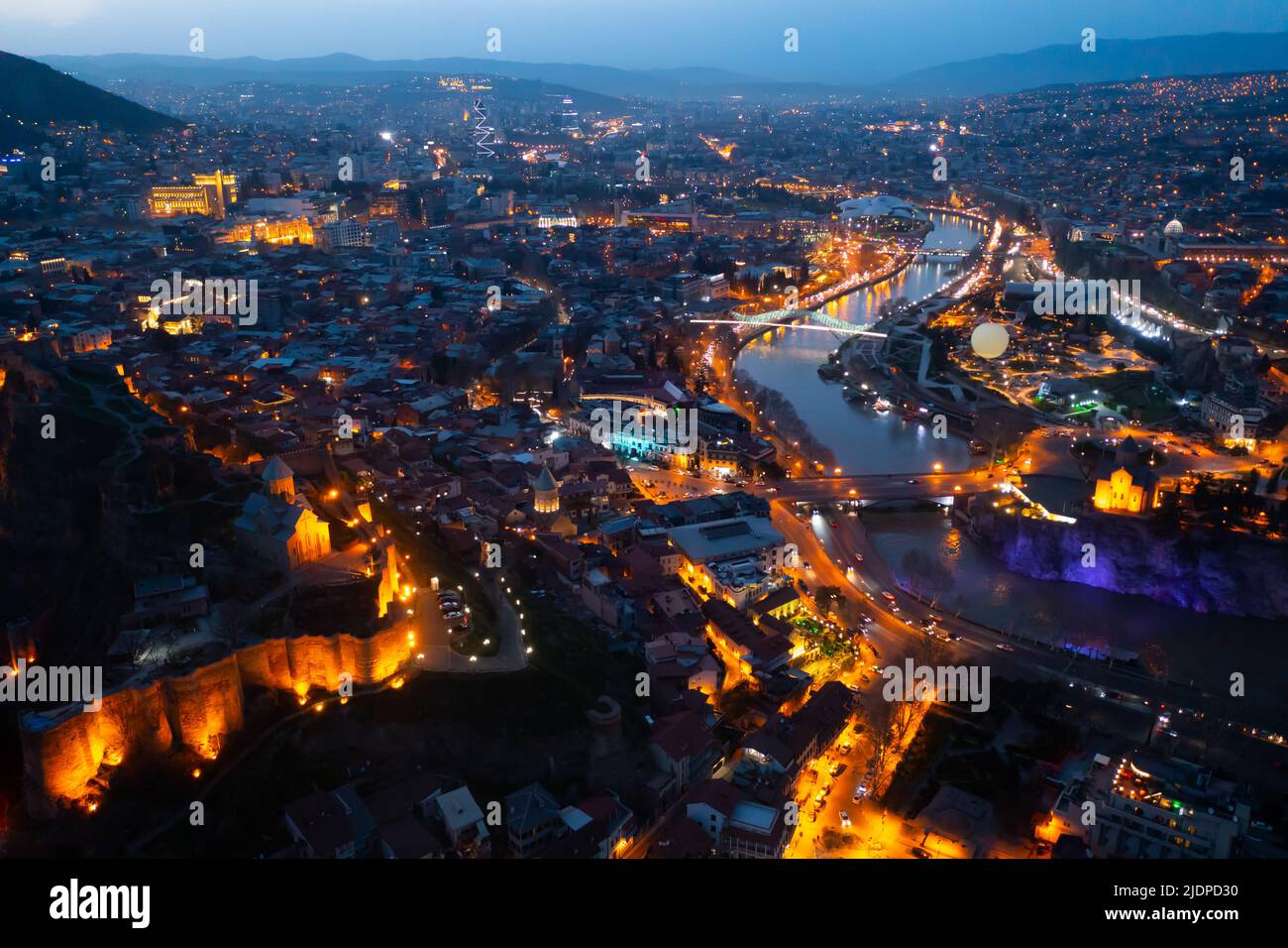 Tbilisi from the air hi-res stock photography and images - Alamy