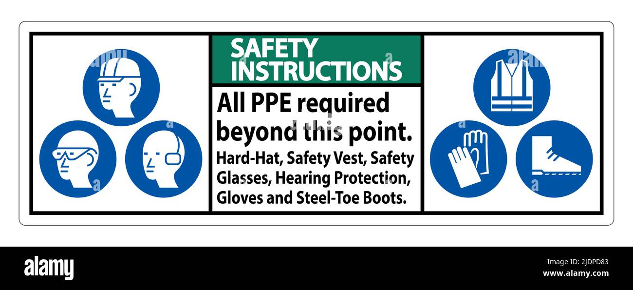 Safety Instructions PPE Required Beyond This Point. Hard Hat, Safety ... Safety Instructions PPE Required Beyond This Point. Hard Hat, Safety ...