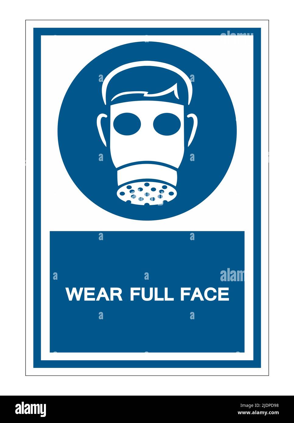 Symbol Wear Full Face Isolate On White Background,Vector Illustration ...