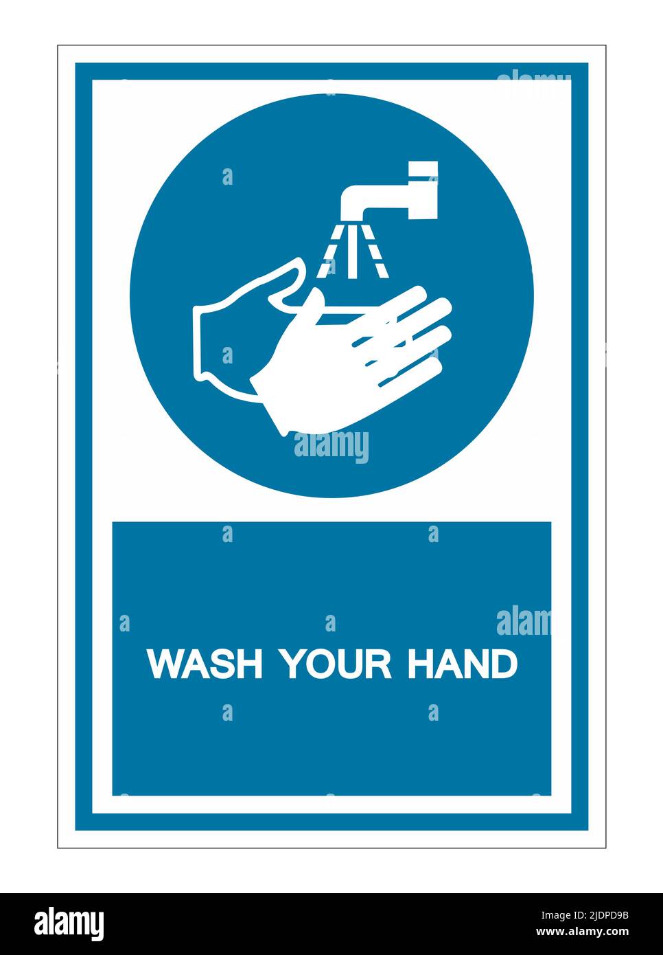 Wash Your Hand Symbol Sign Isolate On White Background,Vector ...