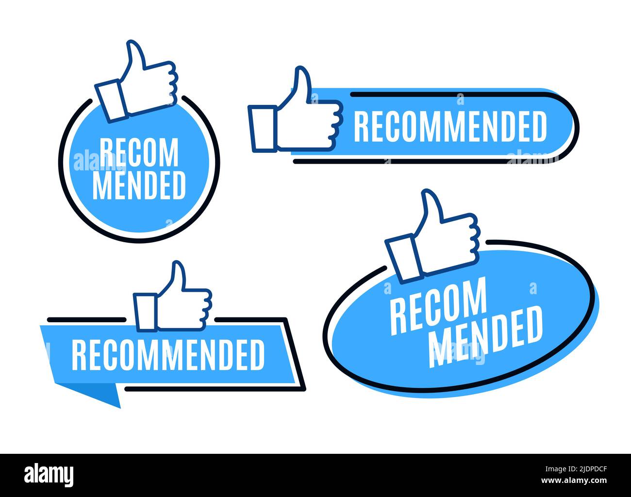 Recommend best advantage icon. Good job ok recommend thumb up sticker ...
