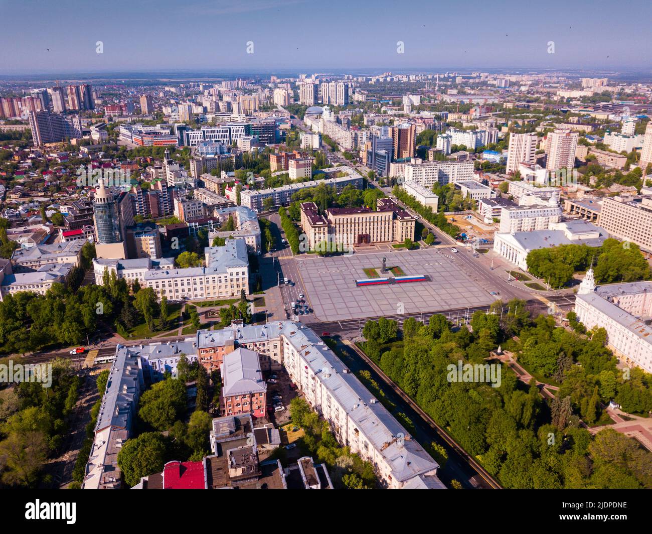 Aerial view voronezh city buildings hi-res stock photography and images ...