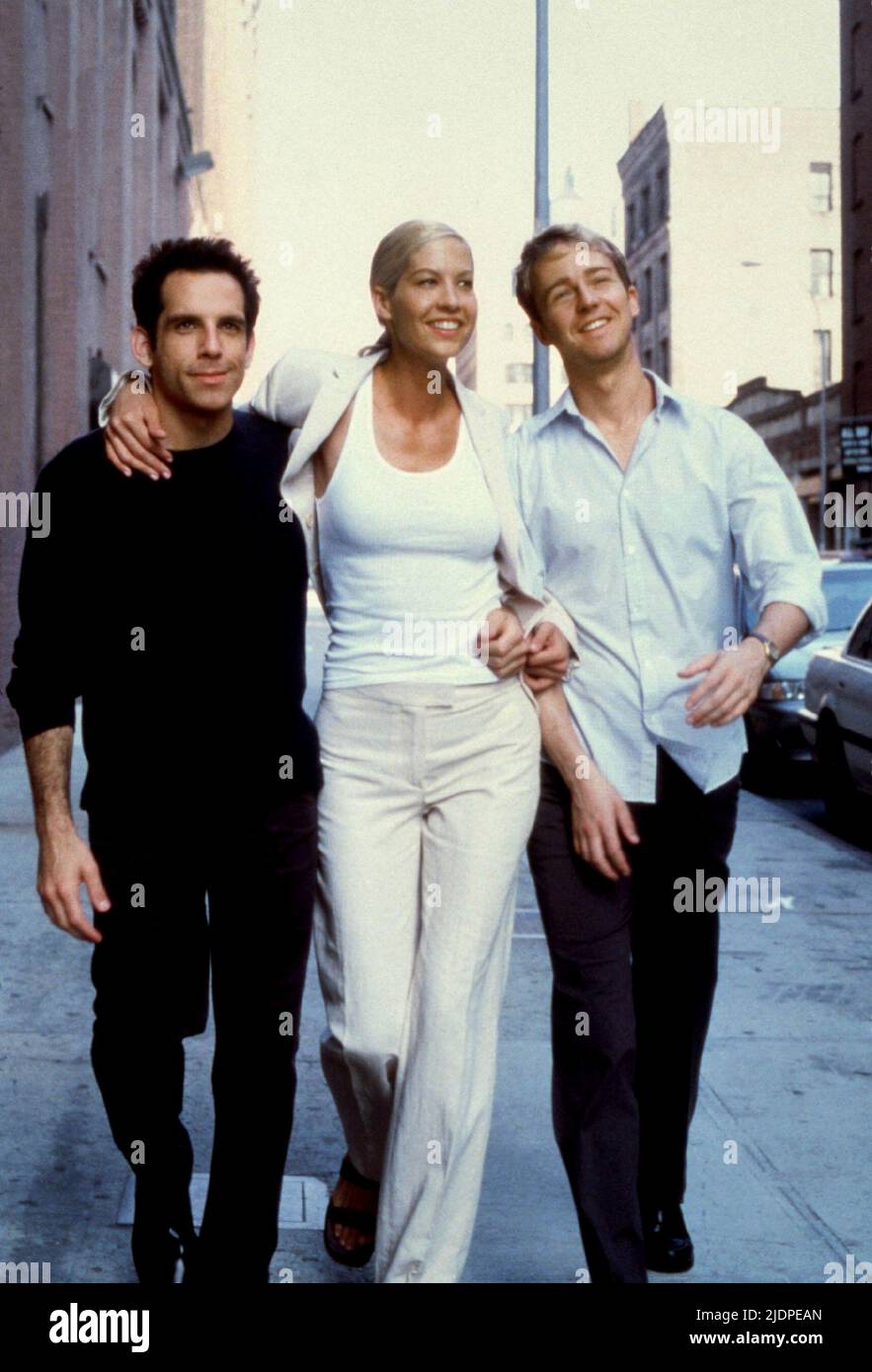 STILLER,ELFMAN,NORTON, KEEPING THE FAITH, 2000 Stock Photo - Alamy