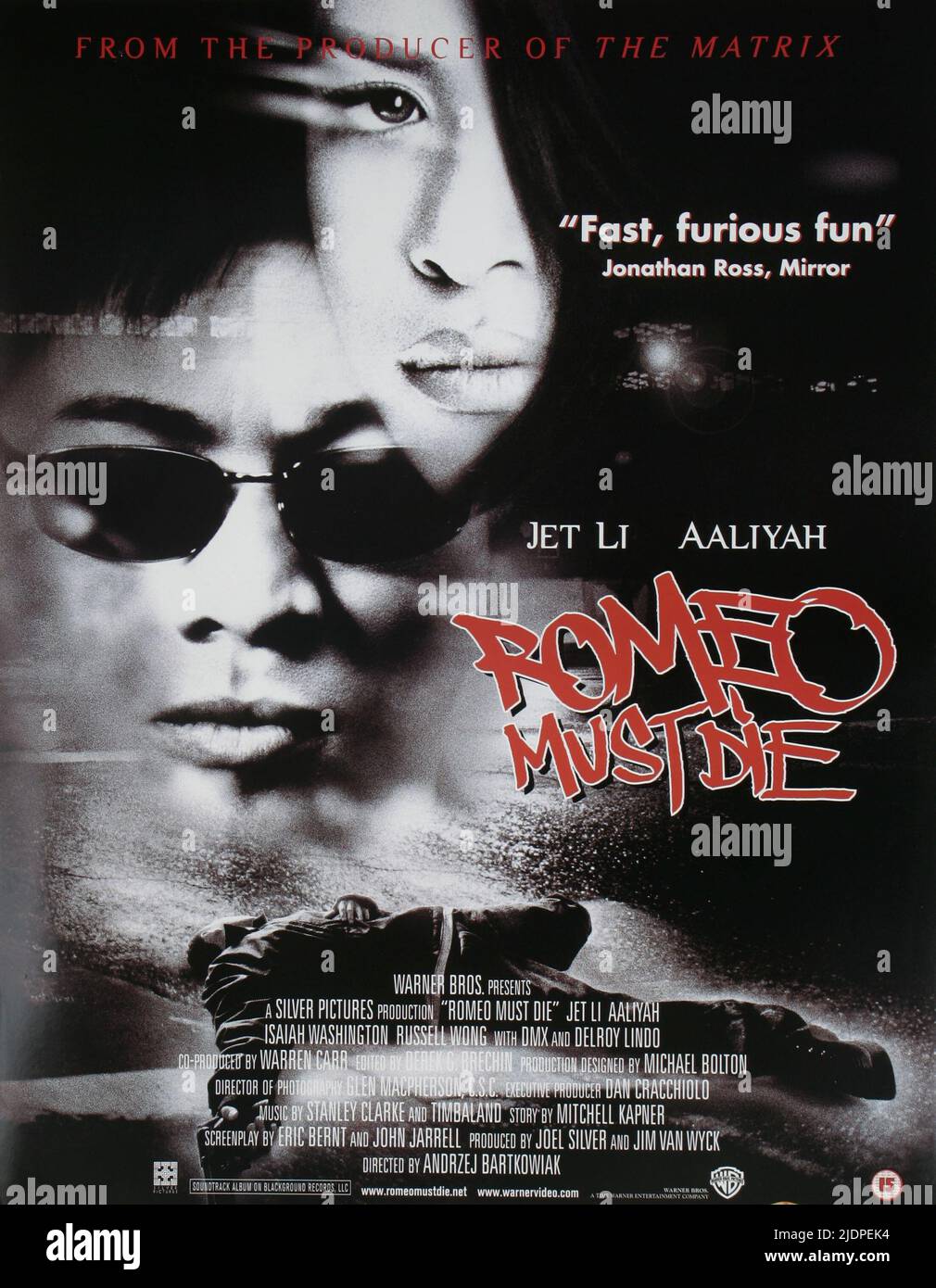 Romeo must die movie poster hi-res stock photography and images - Alamy