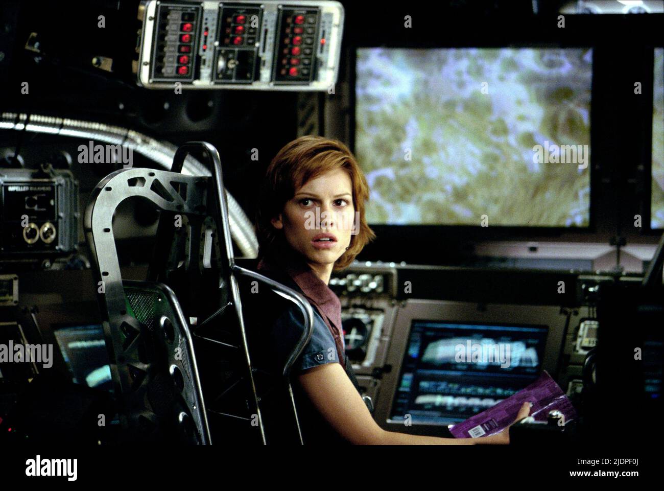 HILARY SWANK, THE CORE, 2003 Stock Photo - Alamy